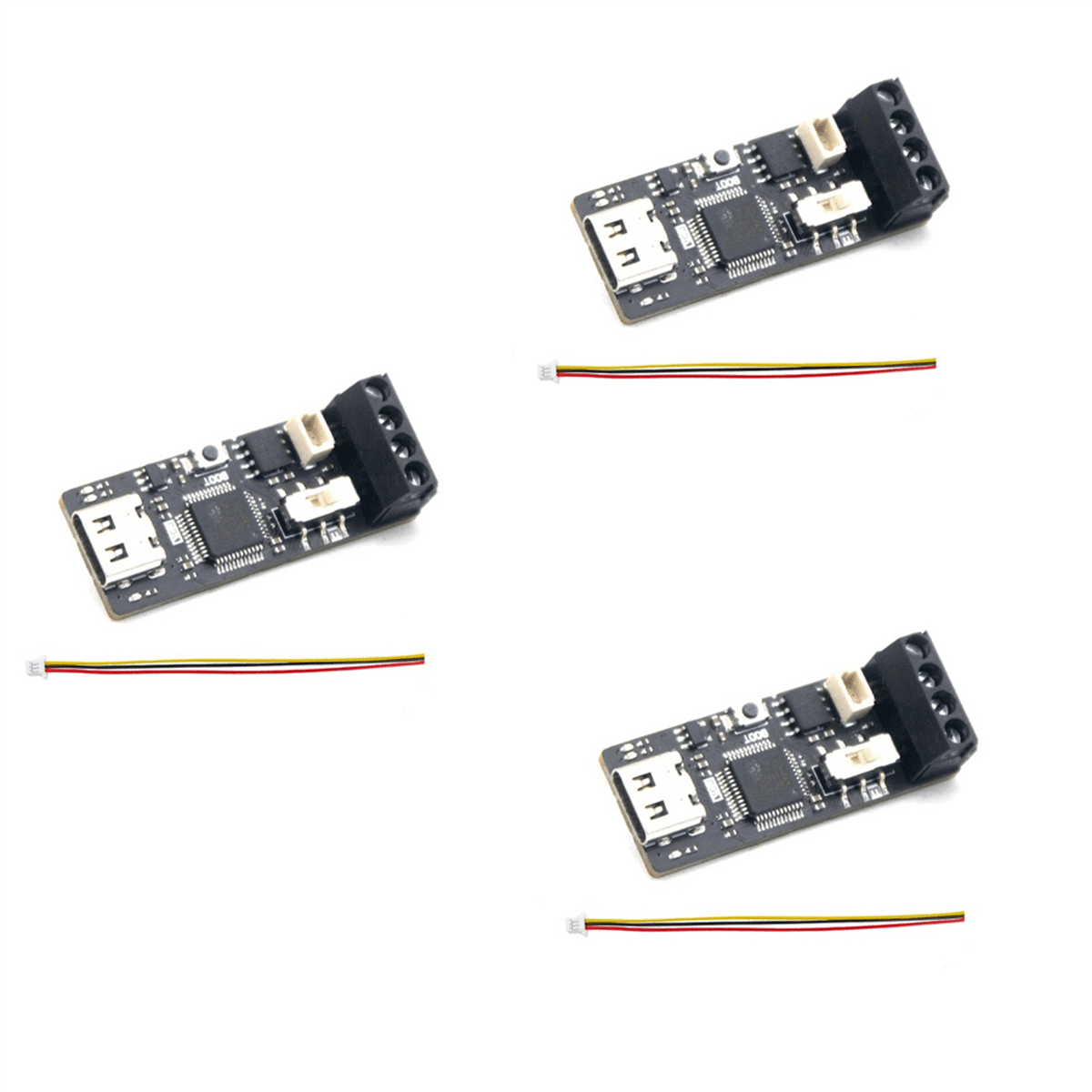 3x Usb To Can Module Canable Debugger Can Bus Debugging Tool For Linux Win10 11 Type C Debug 