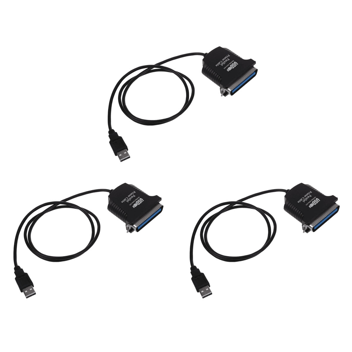 3X USB to Parallel 36 Pin Centronics Printer Adapter Cable - Walmart.com