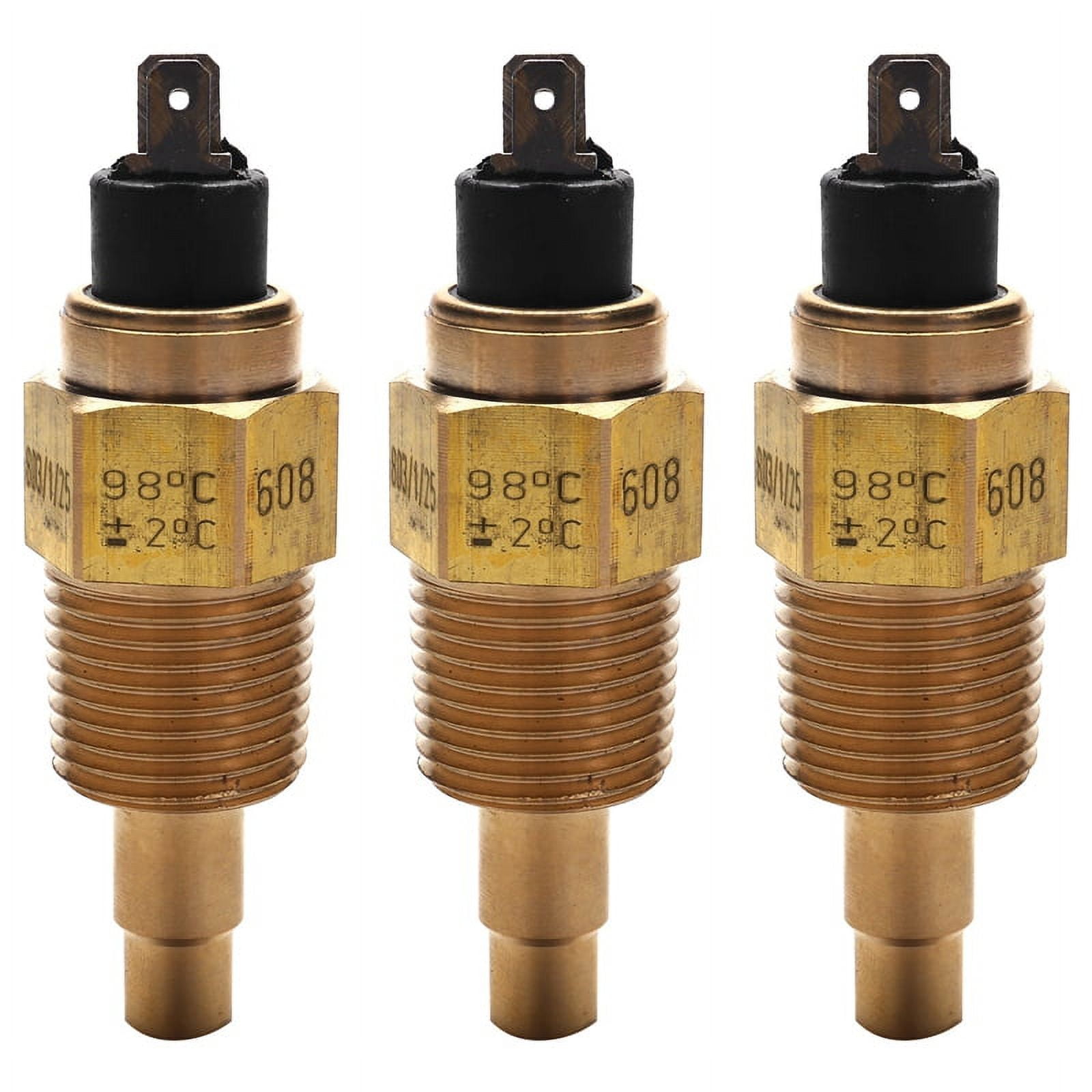3X 1/2 Npt 21mm Thread Engine Oil Temperature Sensor Water Temperature ...