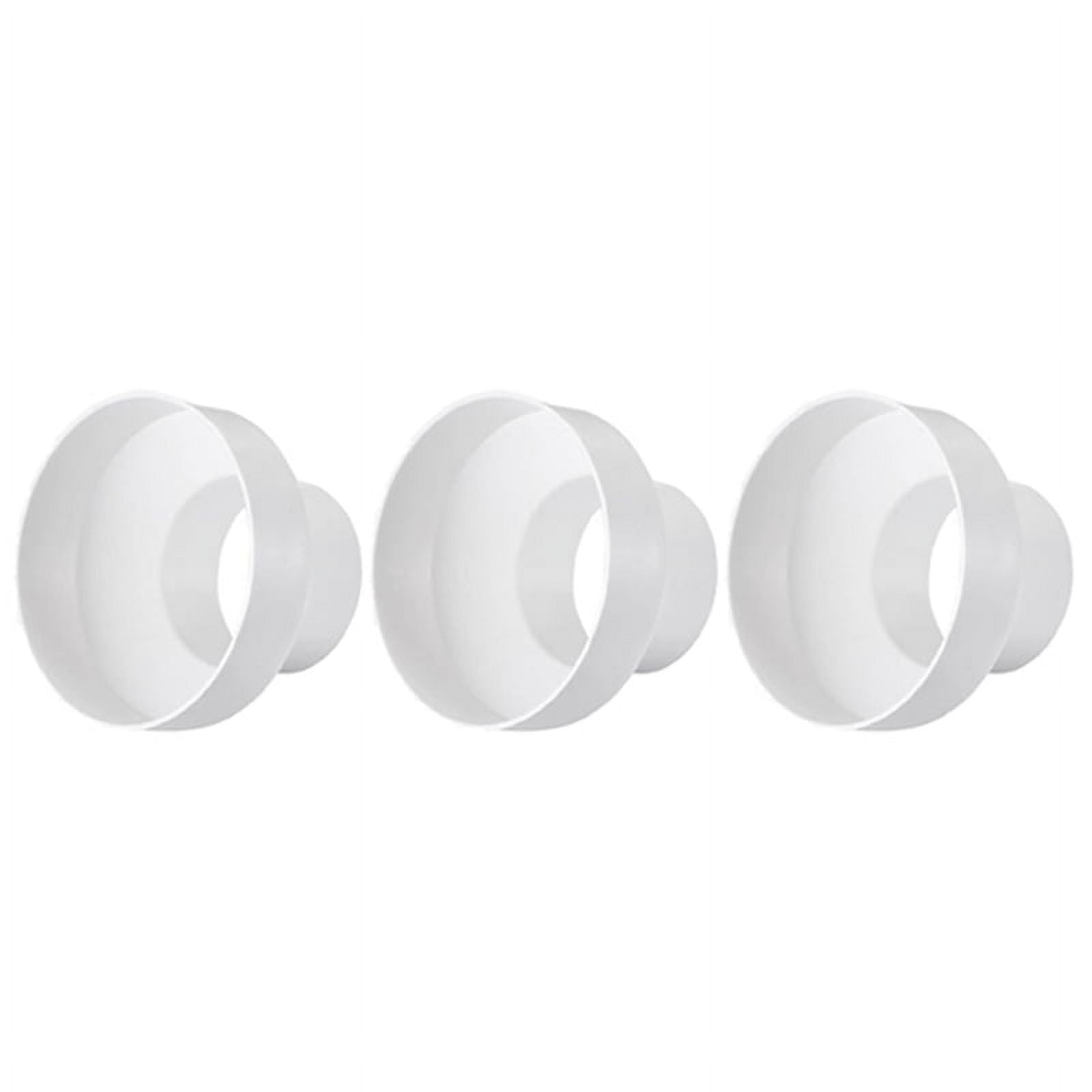 3X Ventilation Pipe Reducer Adapter Pipe Air Duct Adapter Pipe ...