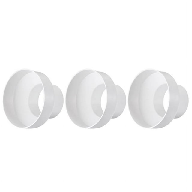 3X Ventilation Pipe Reducer Adapter Pipe Air Duct Adapter Pipe ...