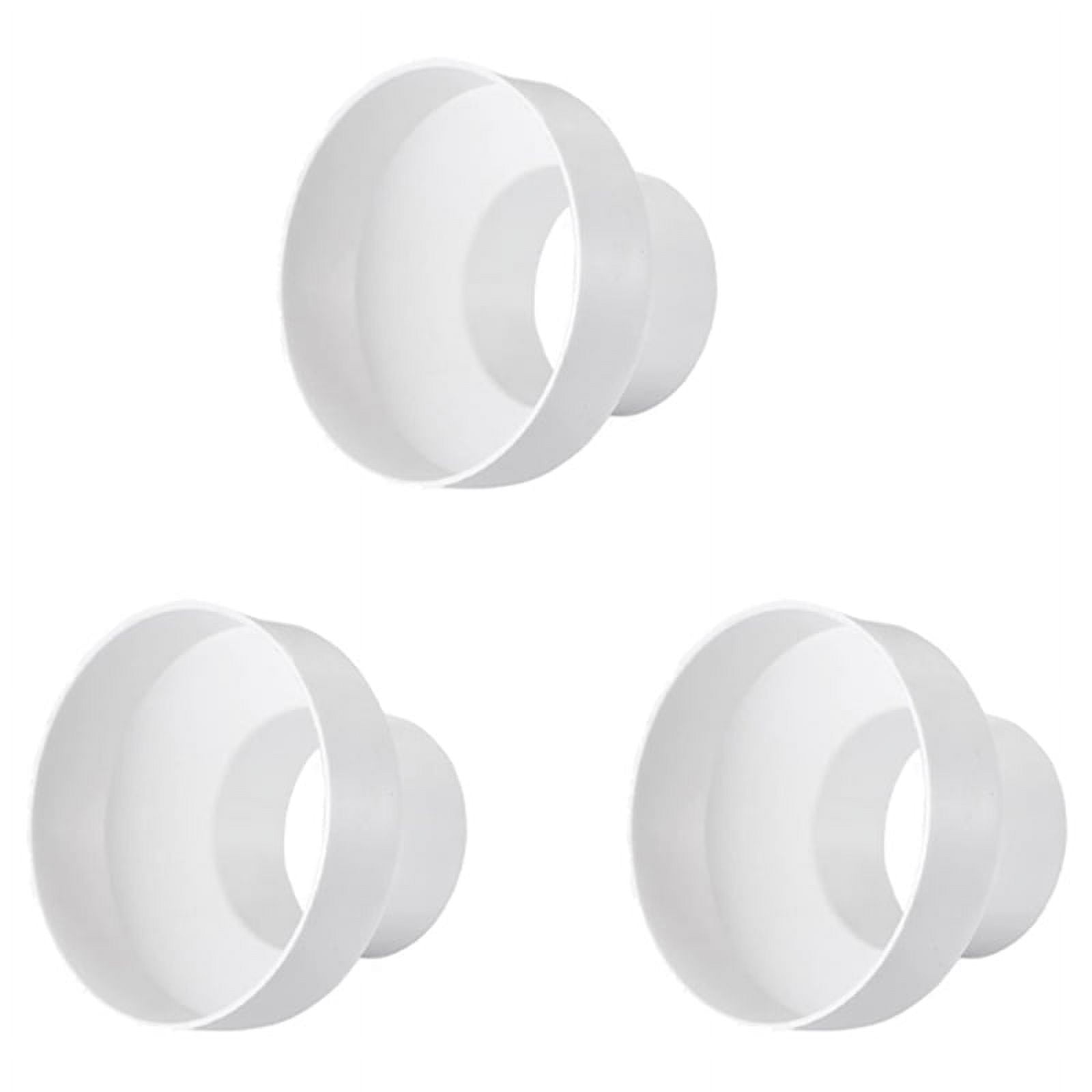 3X Ventilation Pipe Reducer Adapter Pipe Air Duct Adapter Pipe ...