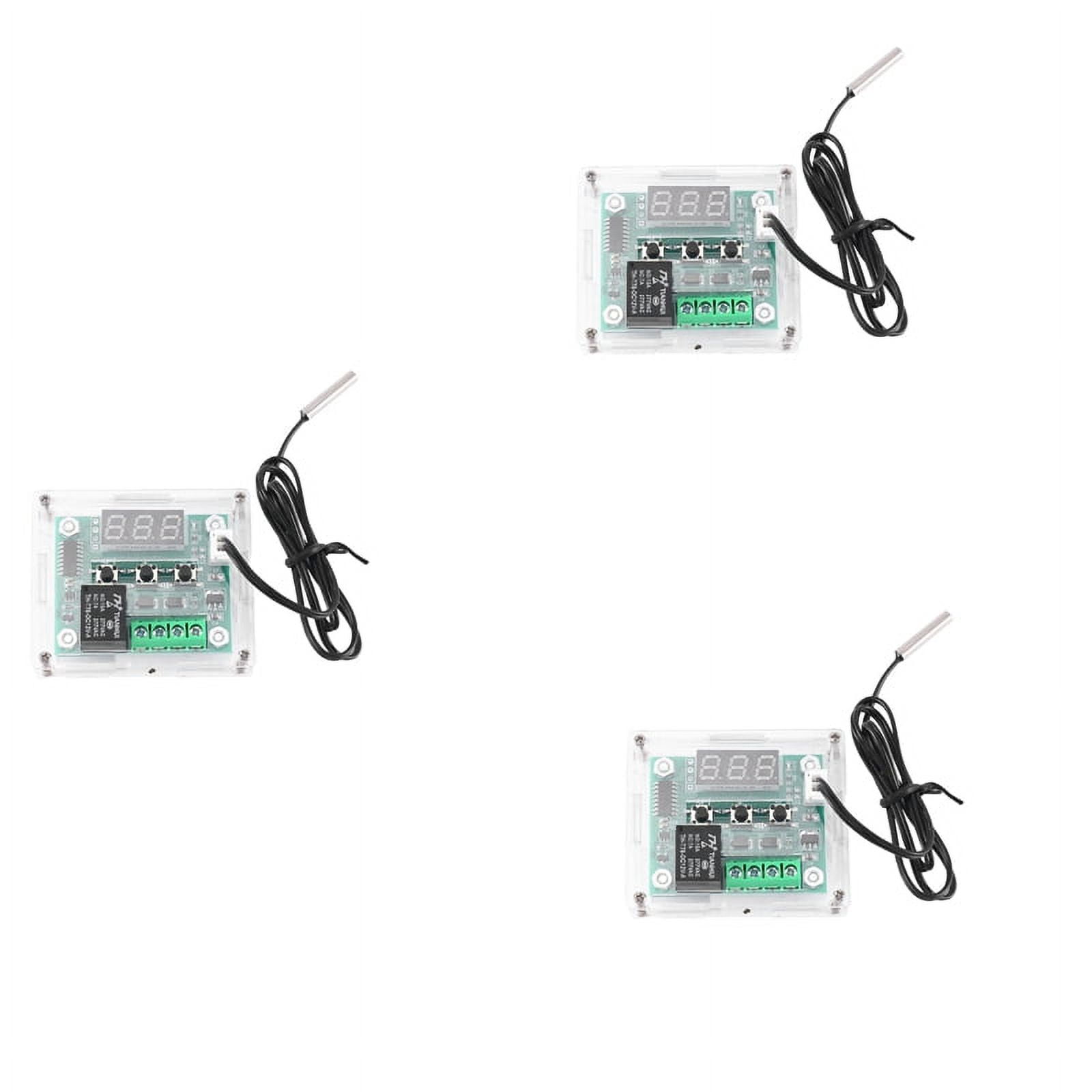 3X W1209 DC 12V Thermostat Temperature Control Switch Thermometer ...