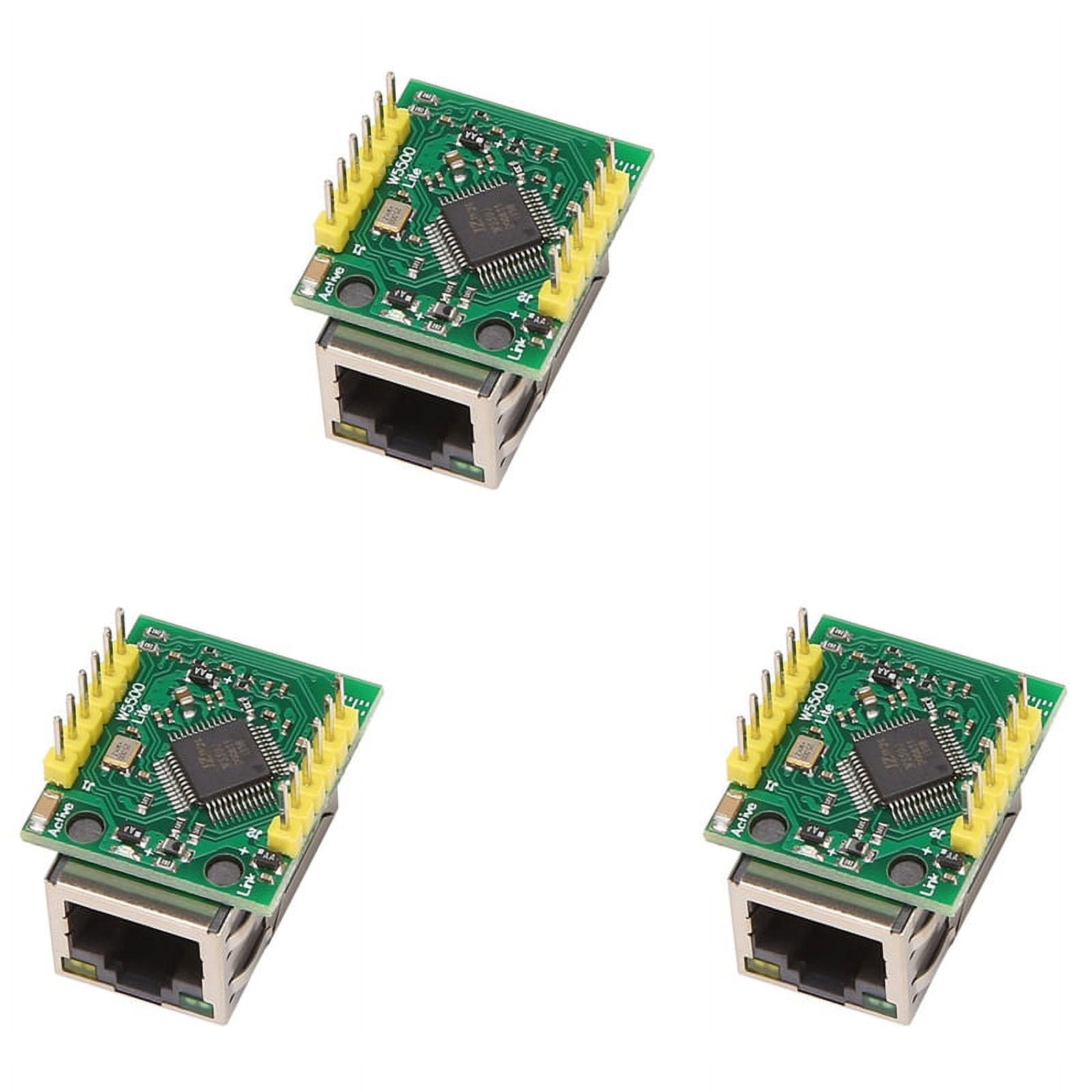 3x W5500 Ethernet Network Module Spi Interface Ethernetip Protocol Compatible Wiz820io