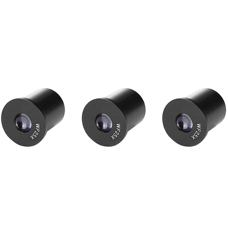 3X WF25X Biological Microscope Eyepiece Installation Size 23.2MM Field ...
