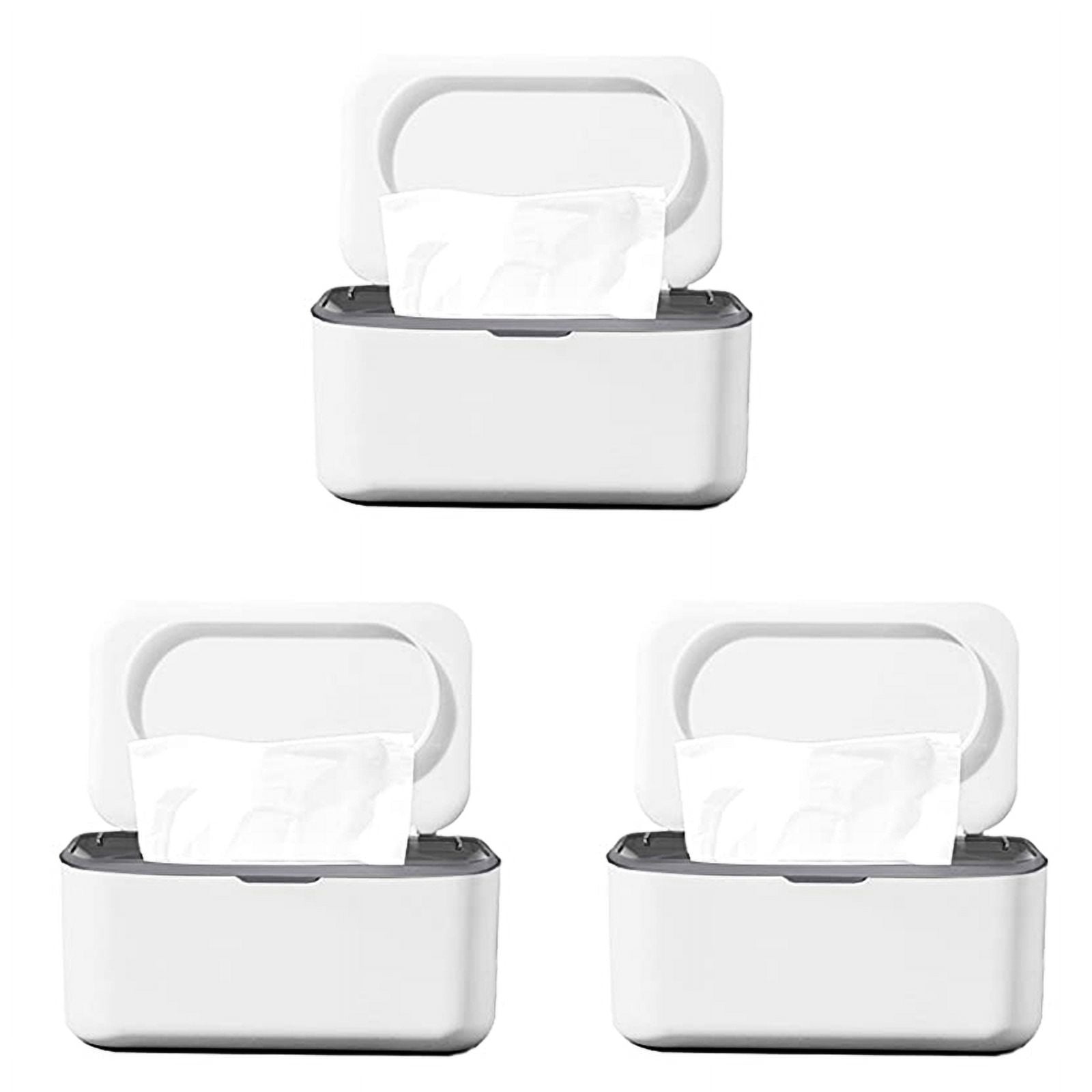 3X Wet Wipe Dispenser,Baby Napkin Storage Box Holder Container Dust ...