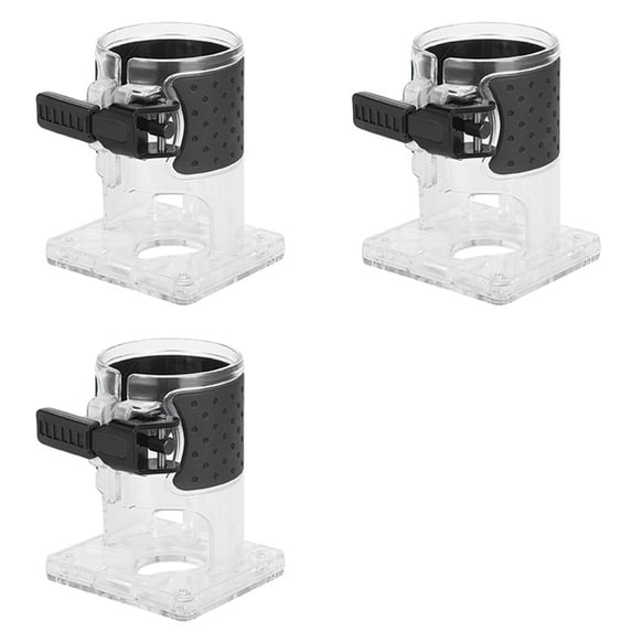 3X Wood Router Base Electric Trimmer Base Woodworking Trimming Milling ...