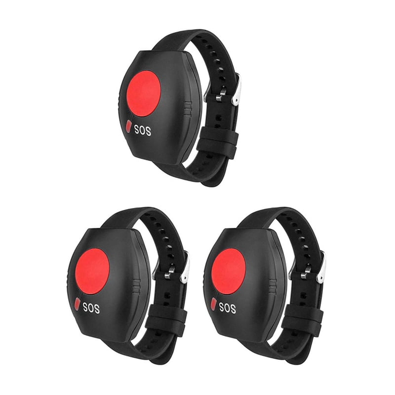 3X Wrist Watch RF Remote Control Transmitter Watch Type Call Button ...