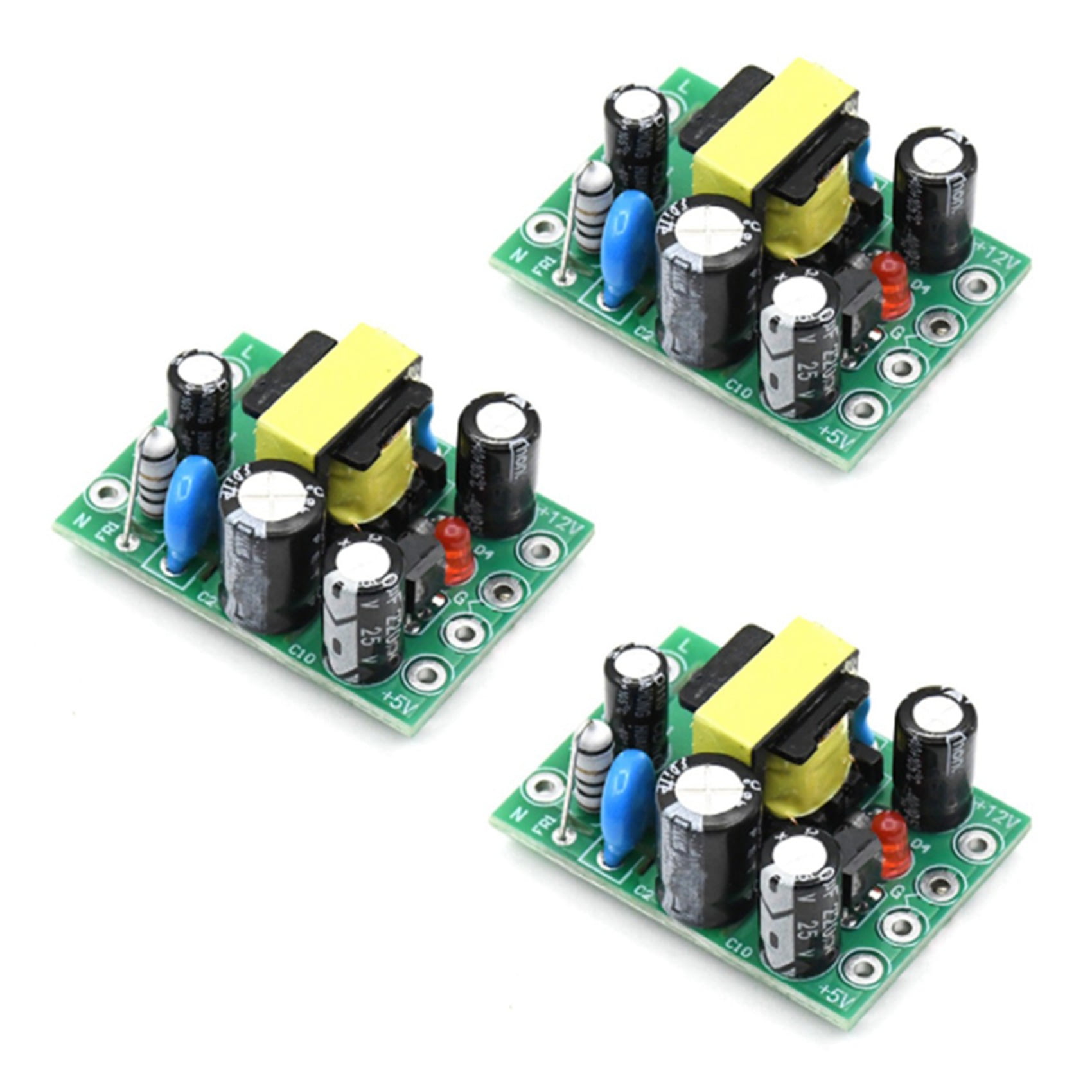 3X Xh-M299 Switching Power Supply Module Ac-Dc Isolated Pcb Board Input ...