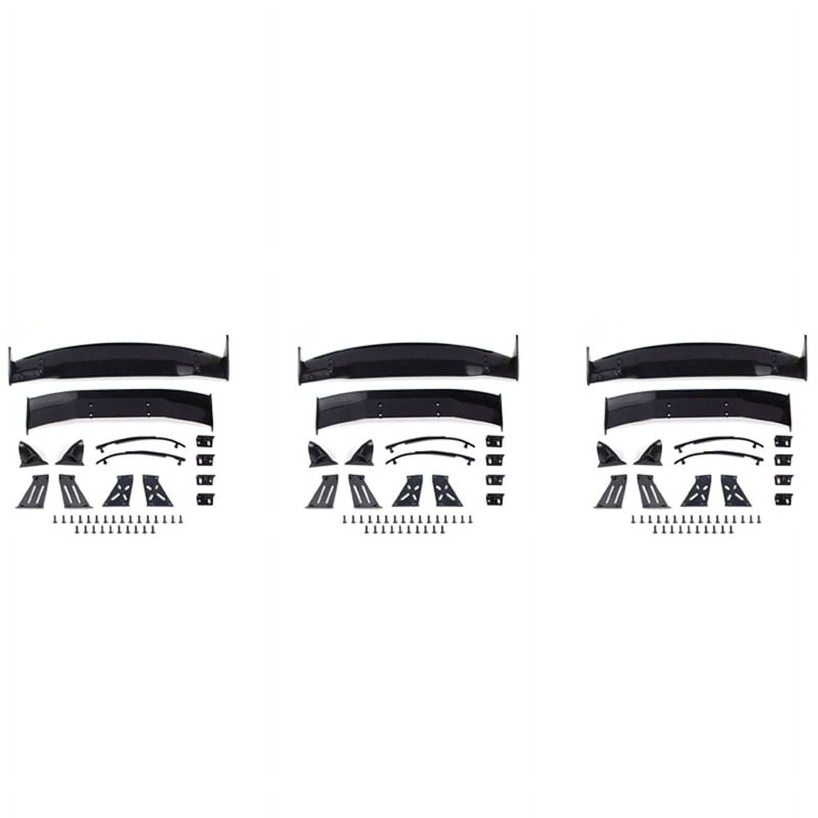 3X for 1/10 RC Racing Drift Car Rear Drift Road Body Spoiler Wing ...