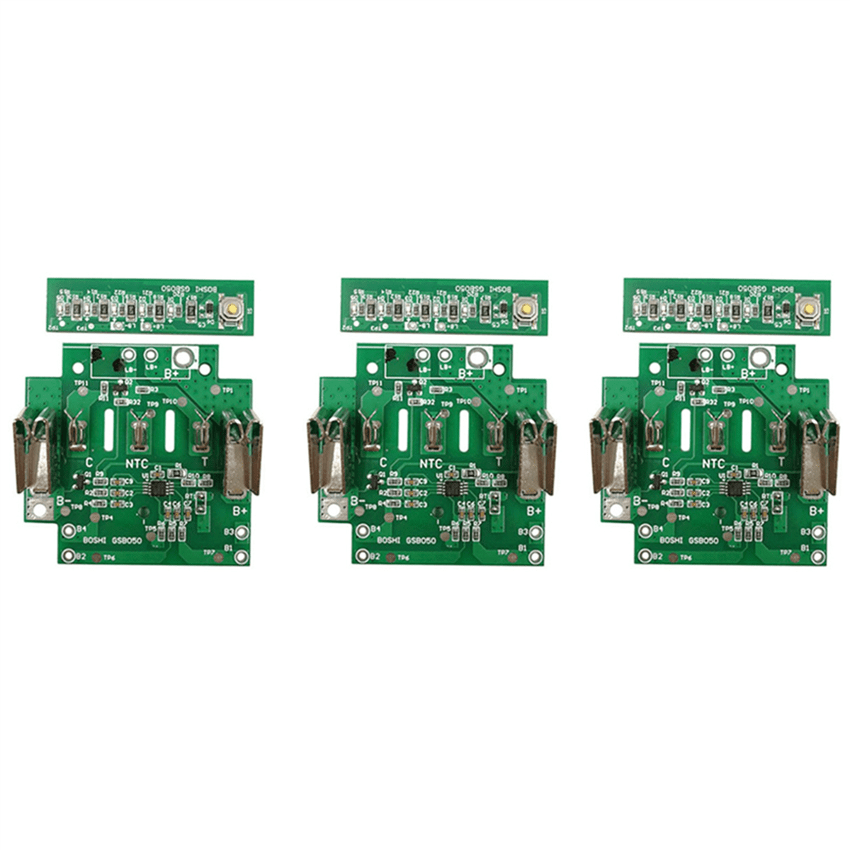3X for 18V BAT610 BAT609 BAT618 Lithium Ion Battery Box Charging ...