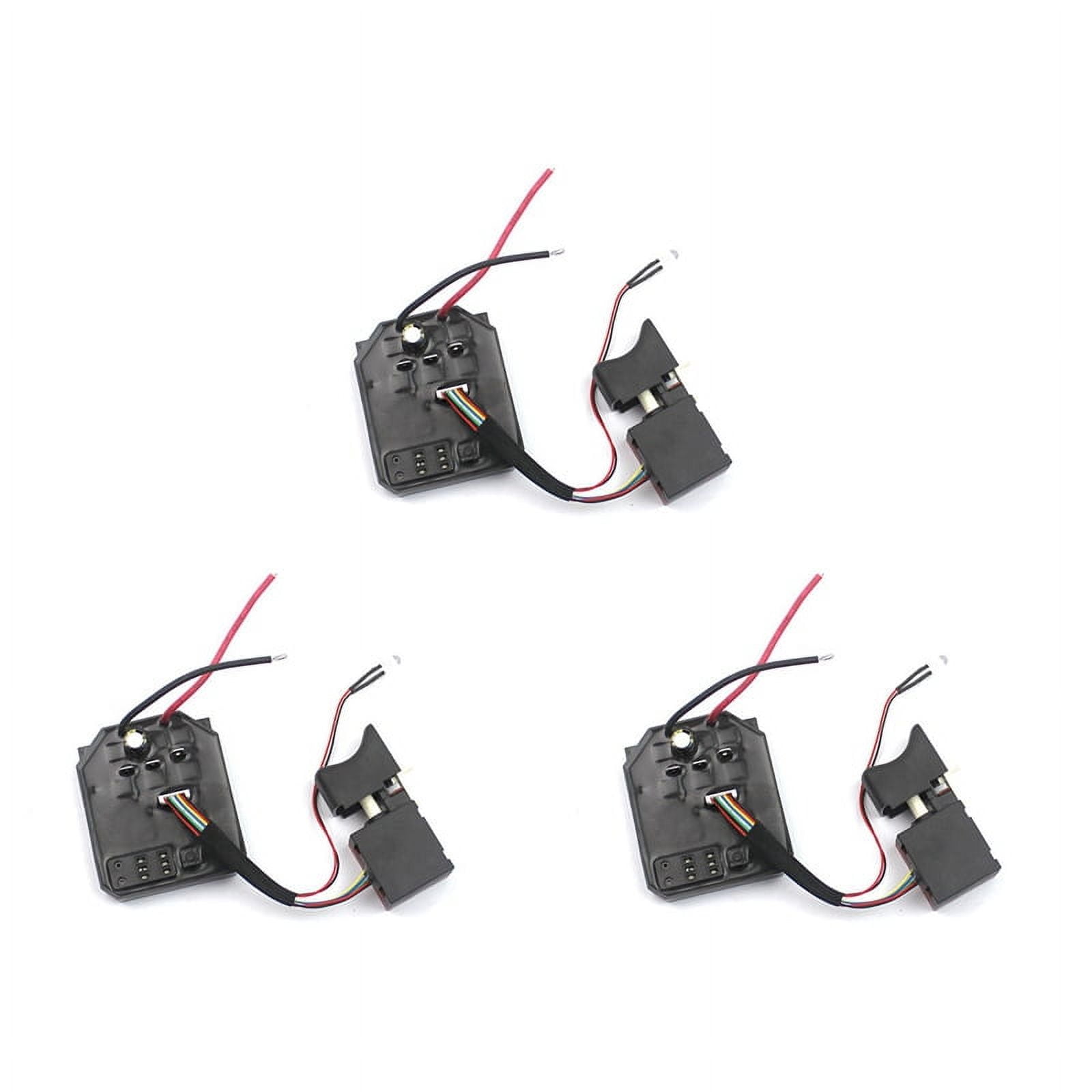 3X for 2106/161/169 Drive Control Board+Switch 18V 21V Brushless Electric Wrench Motherboard ...