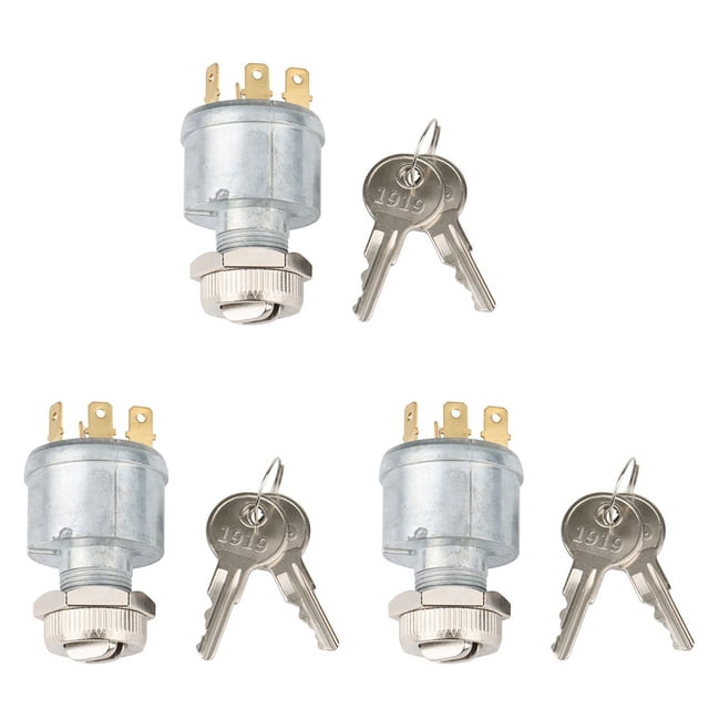 3X for Ignition Switch, Switch Key Fits Golf Cart 33639-G01,Golf Cart ...