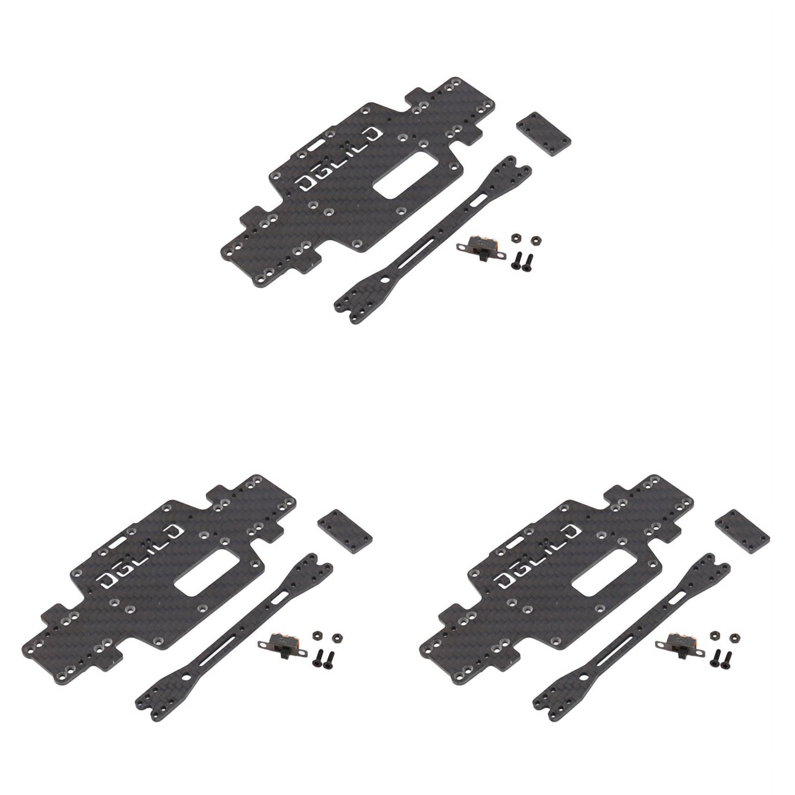 3X for K969 K979 K989 K999 P929 P939 1:28 Upgraded Carbon Fiber Chassis ...