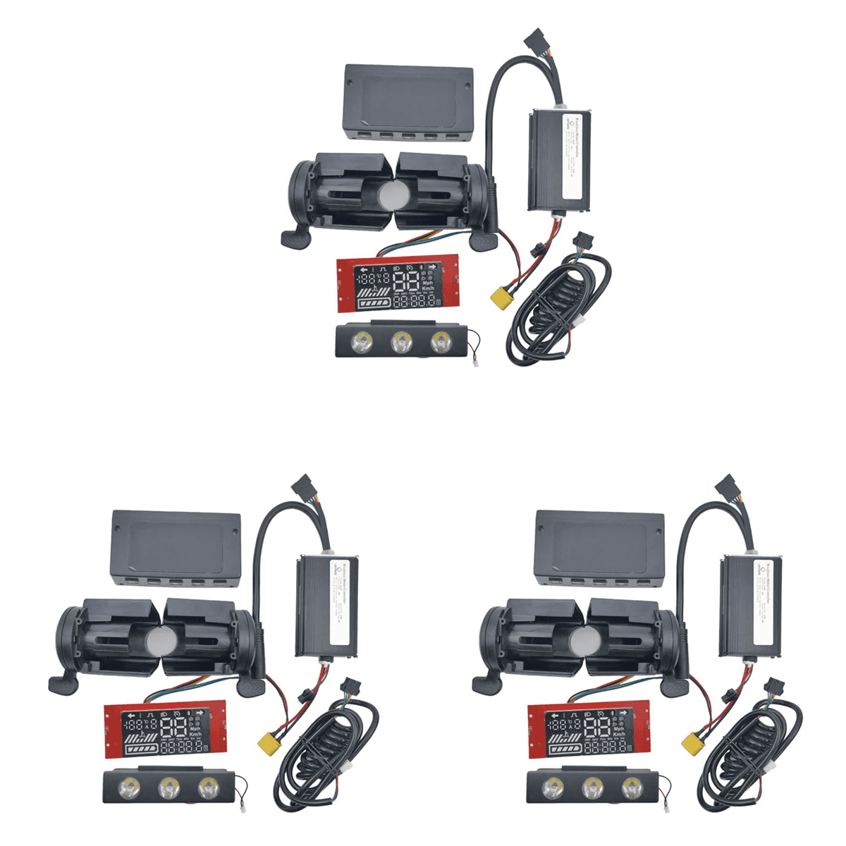 3X for S1 S2 S3 ETWOW Electric Scooter Control Board Assembly Dashboard ...