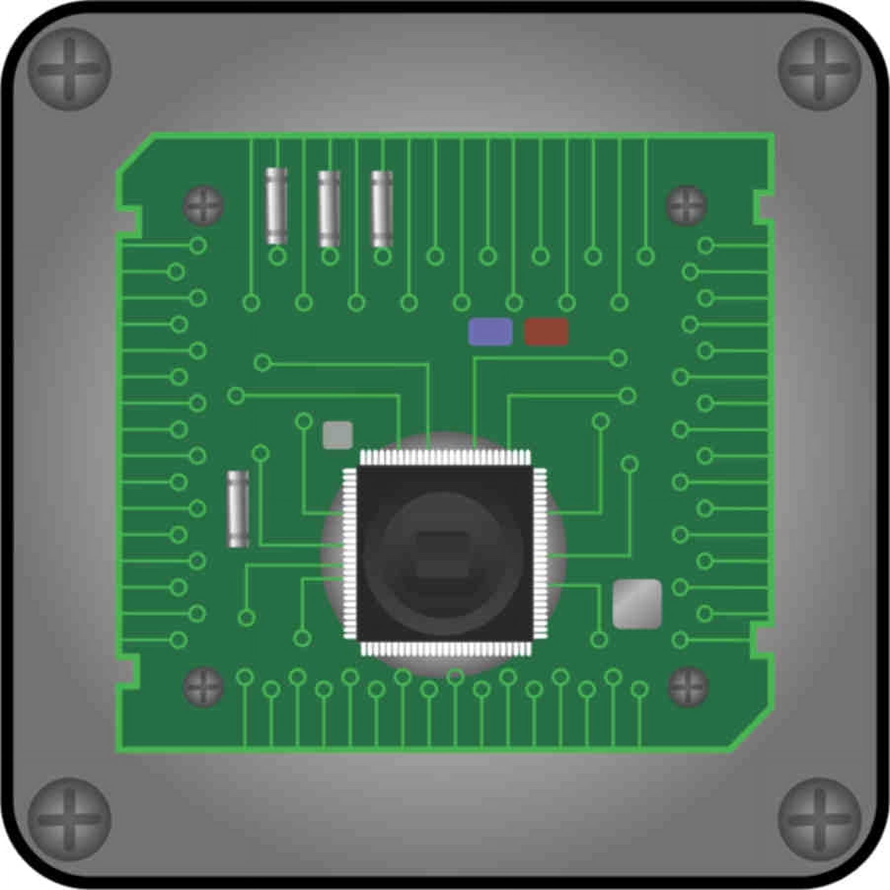 3X3 CPU Motherboard Sticker Car Bumper Stickers Vinyl Tumbler Cup Decal ...