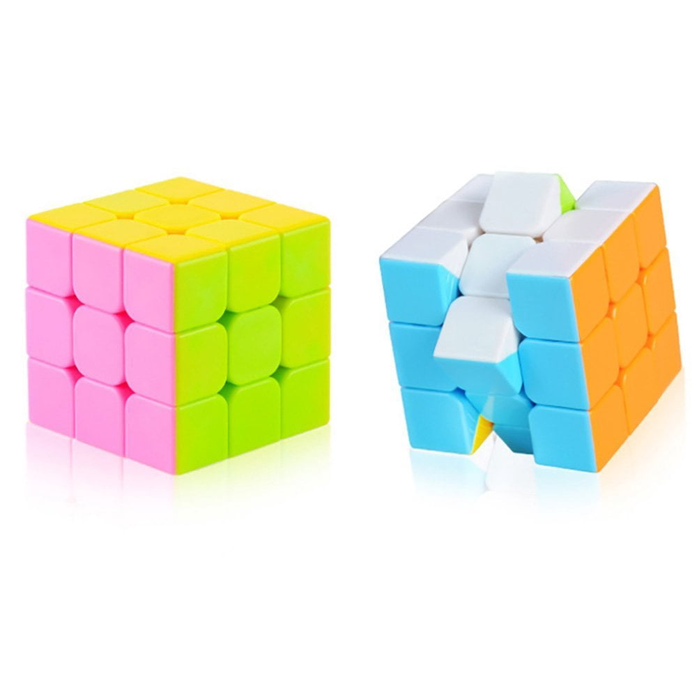 3X3 Speed Cube Stickerless, Magnetic Magic Cube 3X3 Puzzles Toys ...