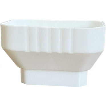 3x4 Downspout to Downspout Reducer to 2x3 - Brown - Walmart.com