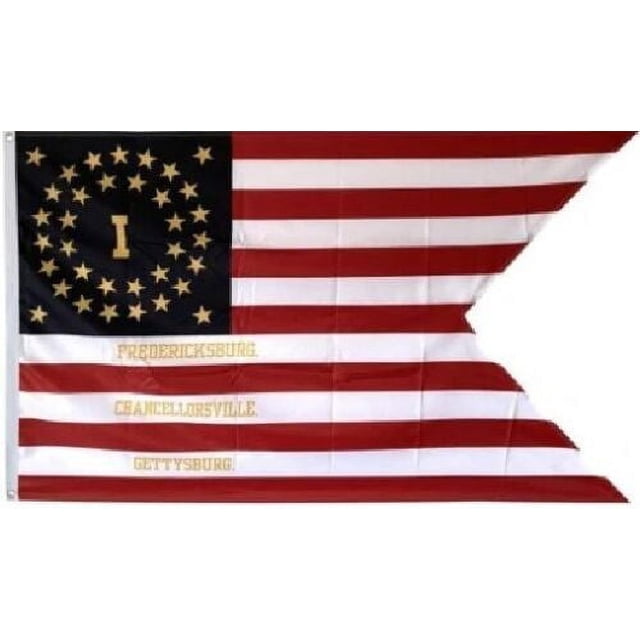 3X5 6TH PENNSYLVANIA GUIDON CAVALRY HISTORIC CIVIL WAR BANNER SWALLOW ...