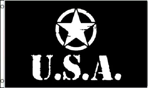 3X5 A ARMY STAR MILITARY BLACK TACTICAL FLAG BANNER 100D W/ GROMMETS ...