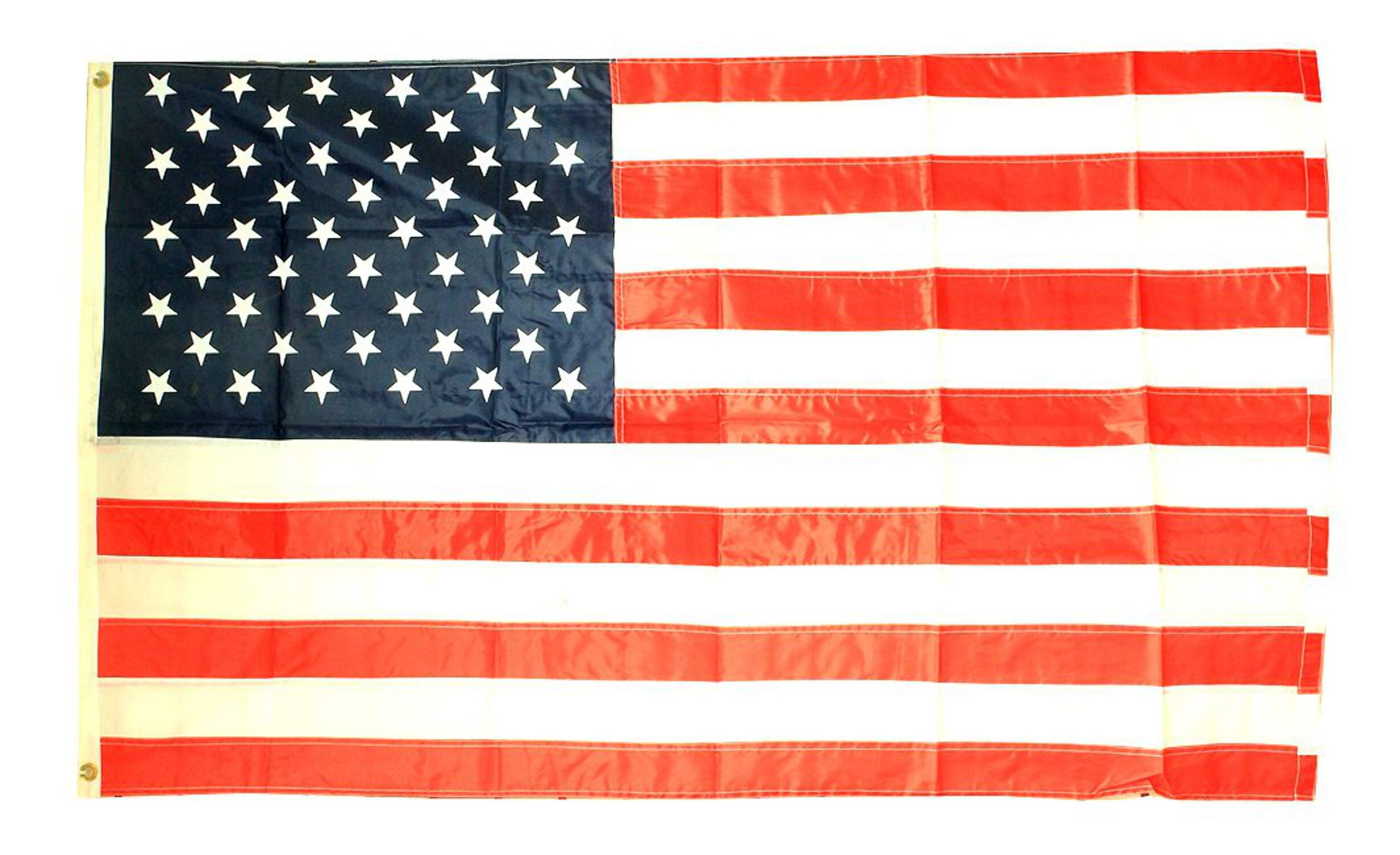3X5 American Flag Nylon Embroided Stars - Walmart.com