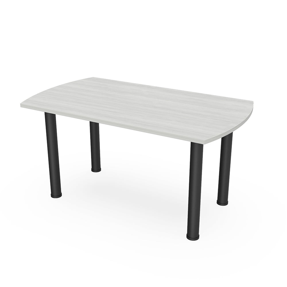3X5 Arc Rectangle Conference Table With Post Leg Power And Data ...
