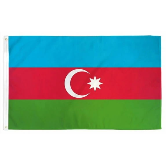 3X5 Azerbaijan Flag Country Banner New Indoor Outdoor 100D - Walmart.com
