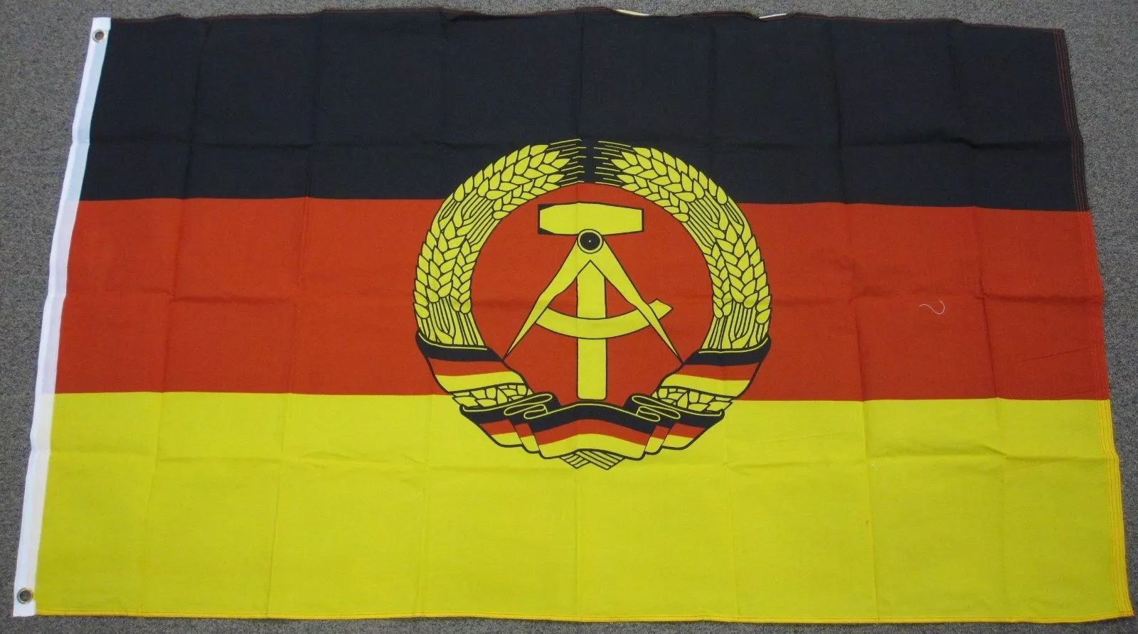 3X5 EAST GERMANY FLAG GERMAN DEMOCRATIC DDR NEW F122 - Walmart.com