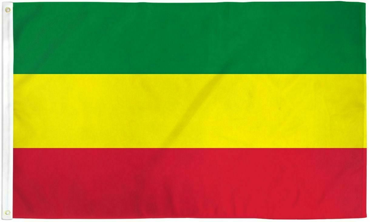 3X5 ETHIOPIA FLAG ETHIOPIAN RASTAFARIAN RASTA NEW 100D FABRIC - Walmart.com