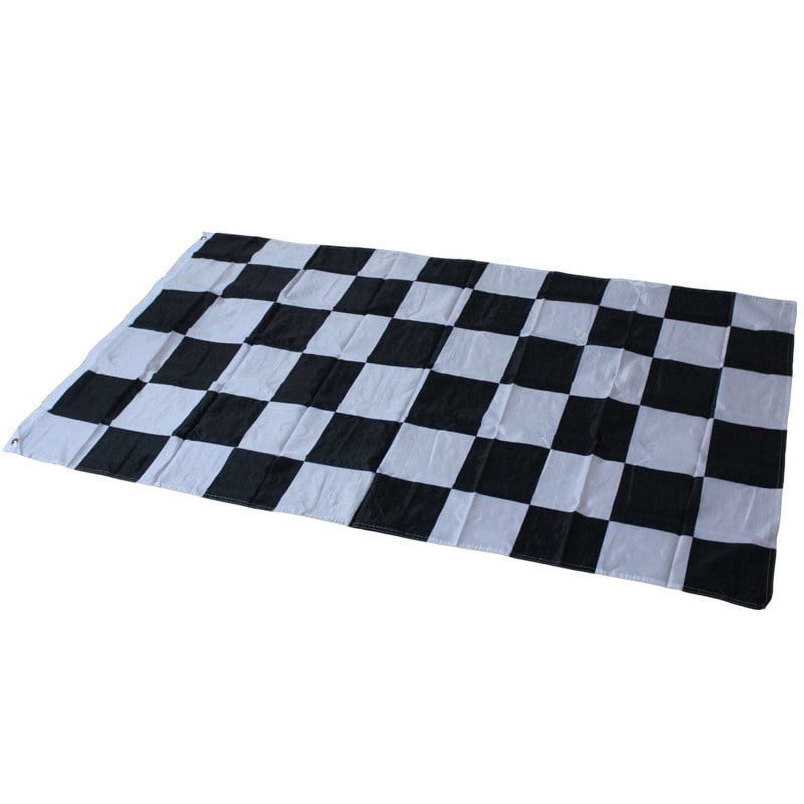3X5 FT Black White CHECKERED CHECKER RACING BANNER FLAG f - Walmart.com