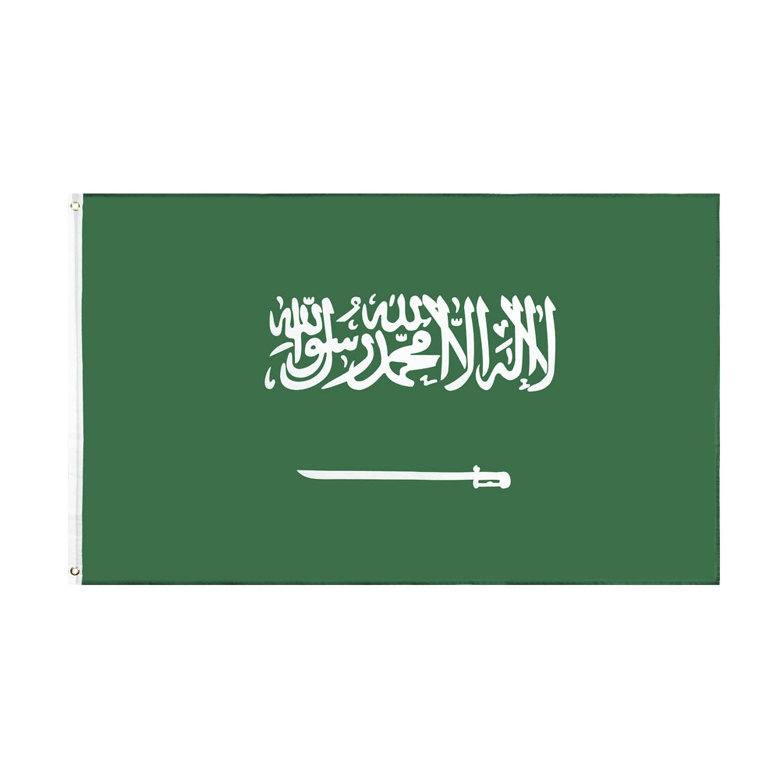3X5 Foot Saudi Arabian Flag, Fade Proof With Canvas Header And Double ...