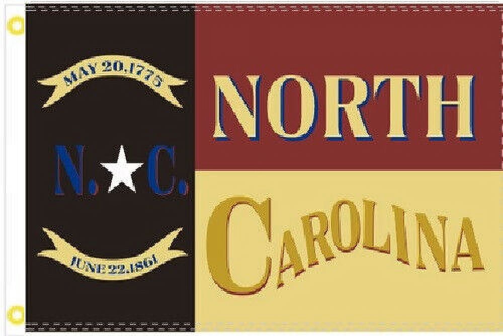 3X5 NORTH CAROLINA CSA 1775-1861 HISTORICAL FLAG BANNER - Walmart.com