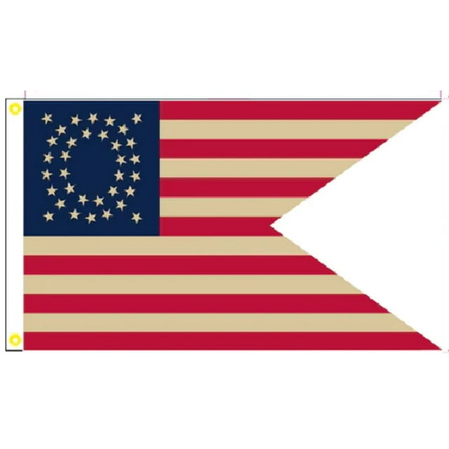 3X5 New York UNION GUIDON Cavalry Regiment 1861 34 Stars FLAG - Walmart.com