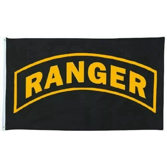 3X5 Ranger Army Ranger Yellow Letters Flag 3'X5' Banner Grommets ...