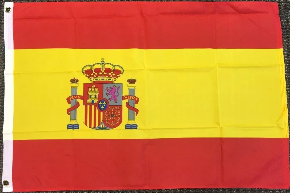 3X5 Spain Flag Premium Polyester Grommets Banner Spain National FAST US ...