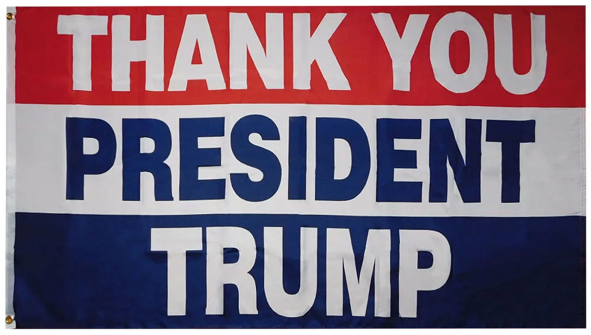 3X5 Thank You Donald Trump Flag Don Thank You President Trump 2024 Flag ...