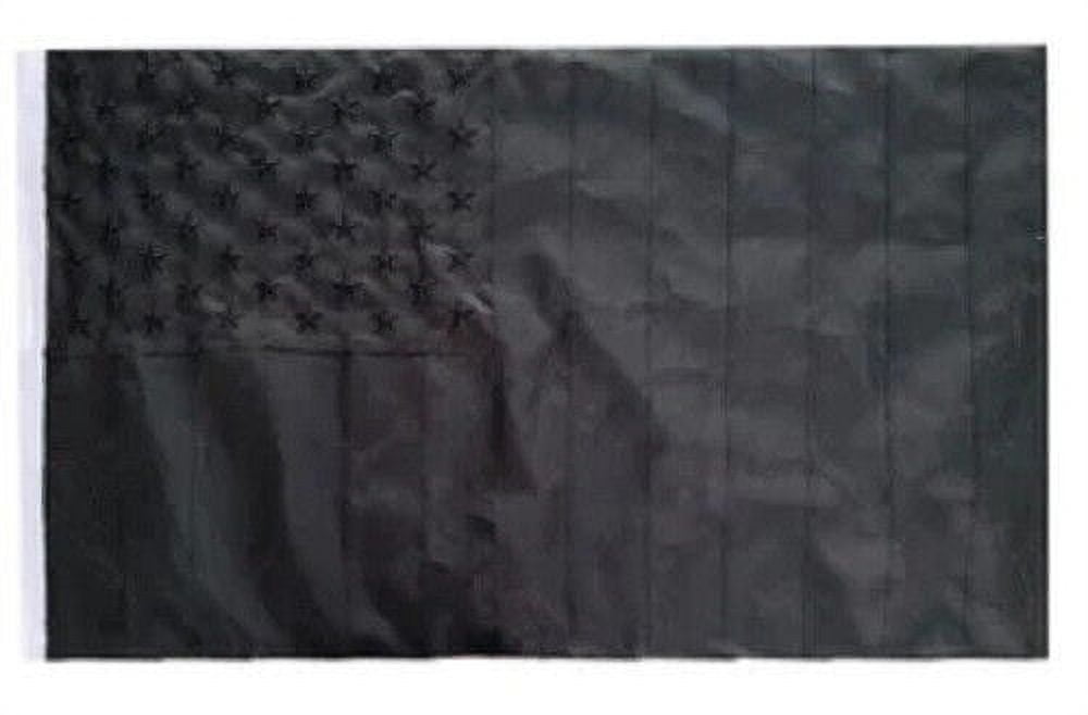 3X5 US Civil Peace BLACKOUT TACTICAL Nylon 600D Embroidered Sewn USA ...