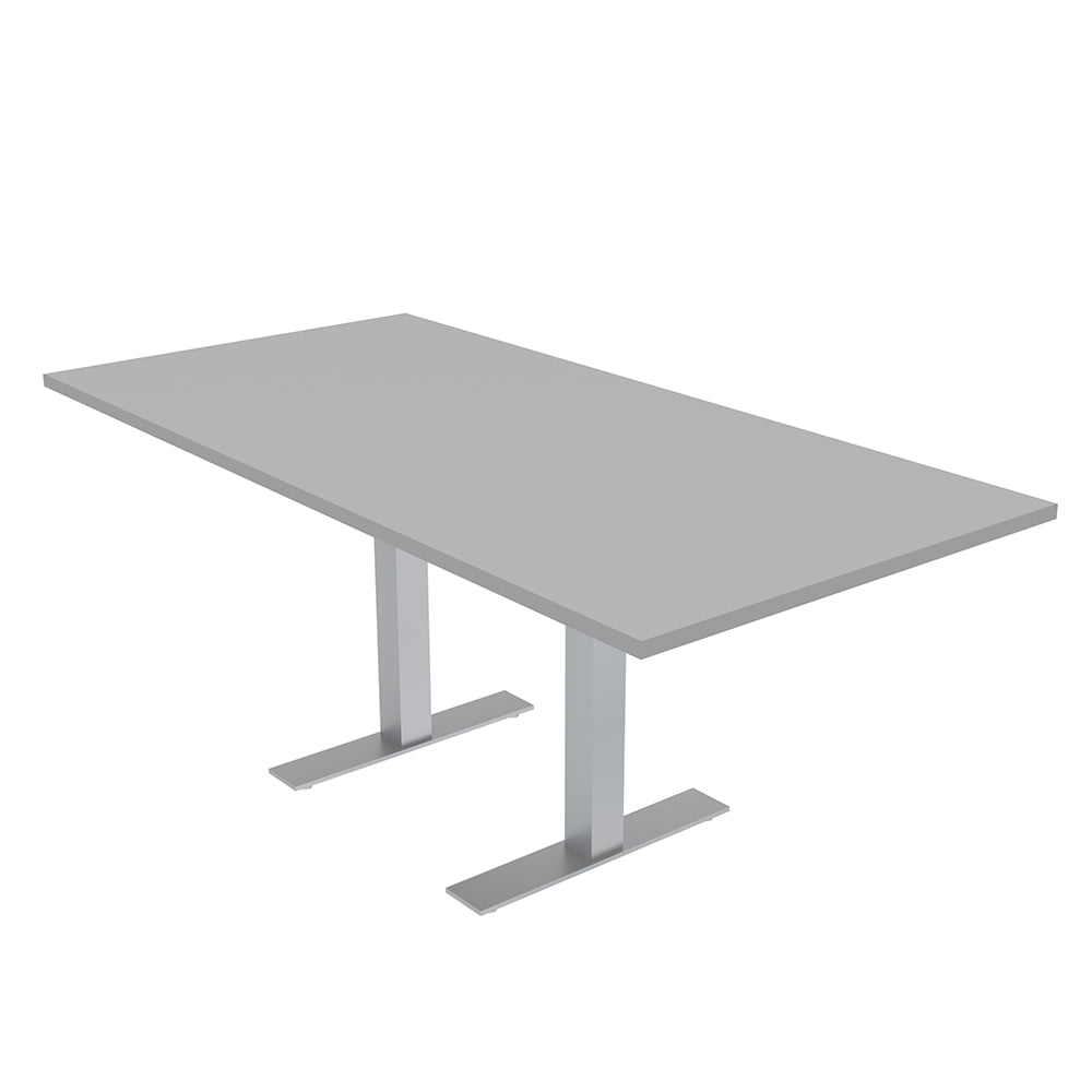 3X6 Conference Table With T-Legs | Rectangle Shaped | 6 Person Table ...