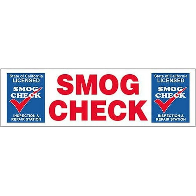 3X8 Ft Smog Check Inspection Repair Vinyl Banner Sign Wb - Walmart.com 3X8 Ft Smog Check Inspection Repair Vinyl Banner Sign Wb - Walmart.com
