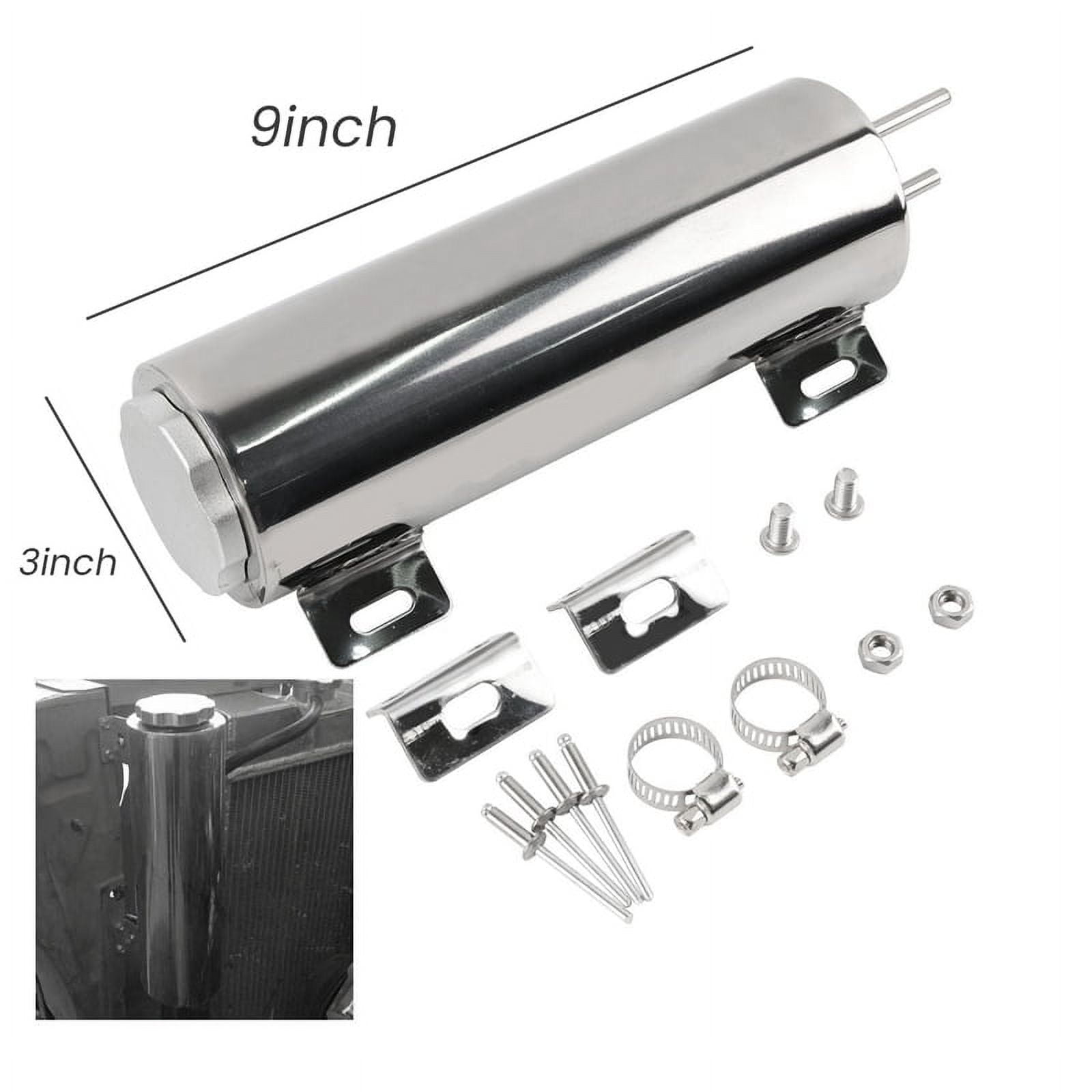 3X9 Inch Radiator Overflow Tank Bottle Coolant Overflow Tank Universal ...