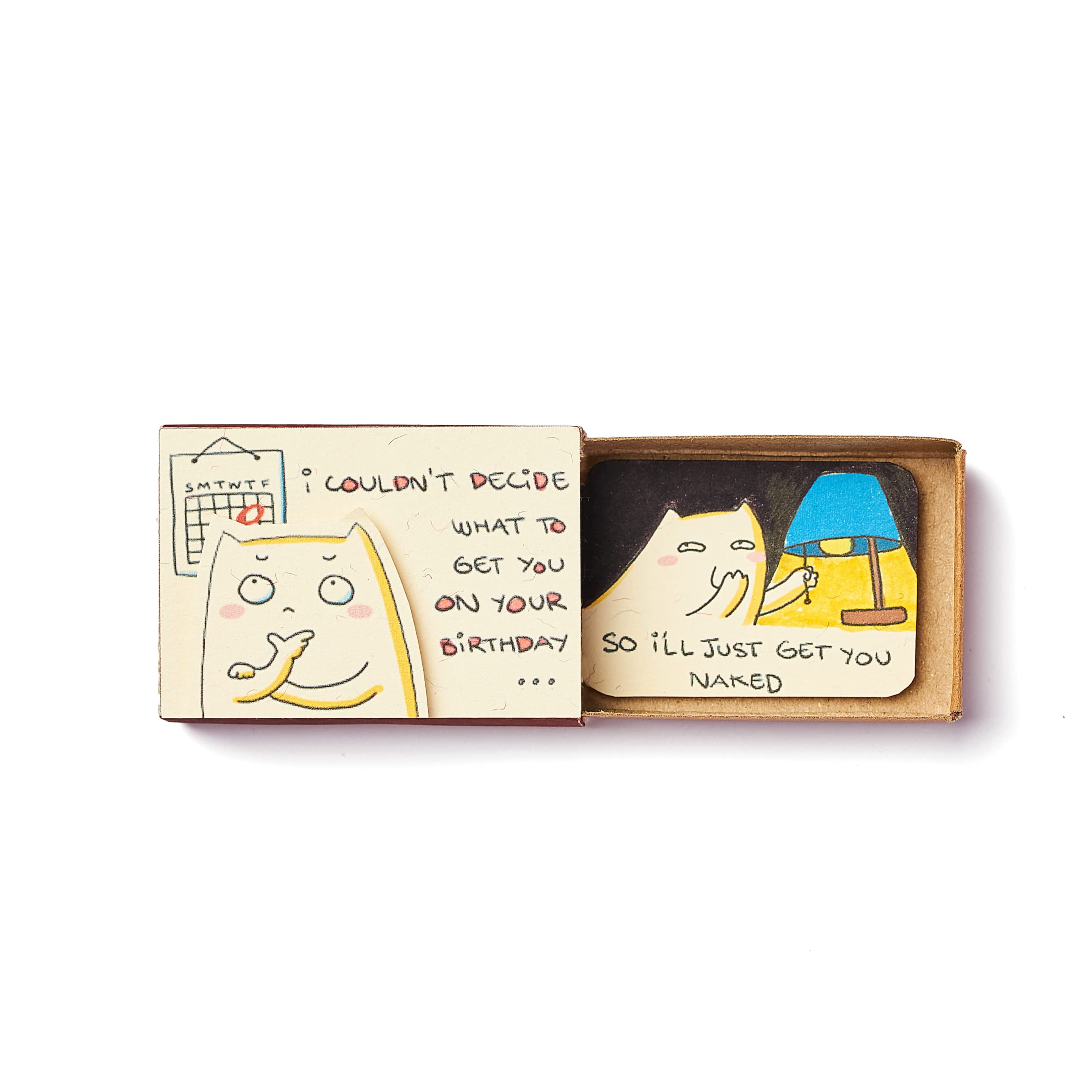 3XU Cute Matchbox Love Card - Anniversary Card - Handmade Valentine ...