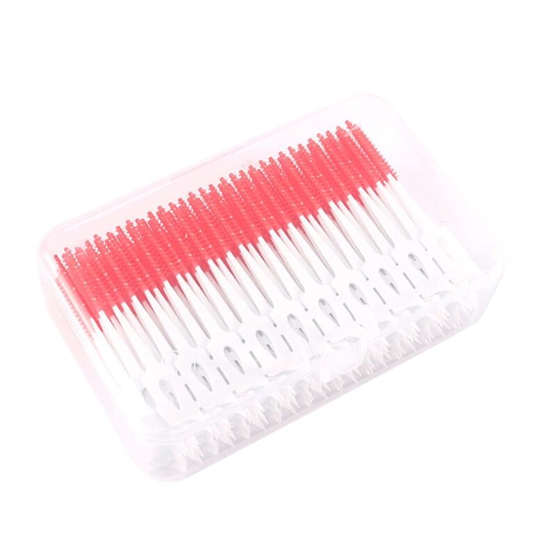 3boxes Oral Care Tools Silicone Interdental Brushes Super Soft Dental ...