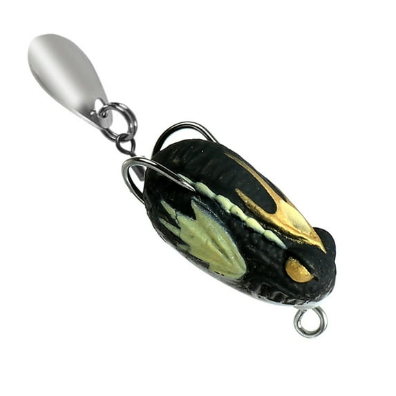 3cm 3.2g Ray Frogs Crankbait PVC Soft Frogs Baits for Blackfish Fishing ...