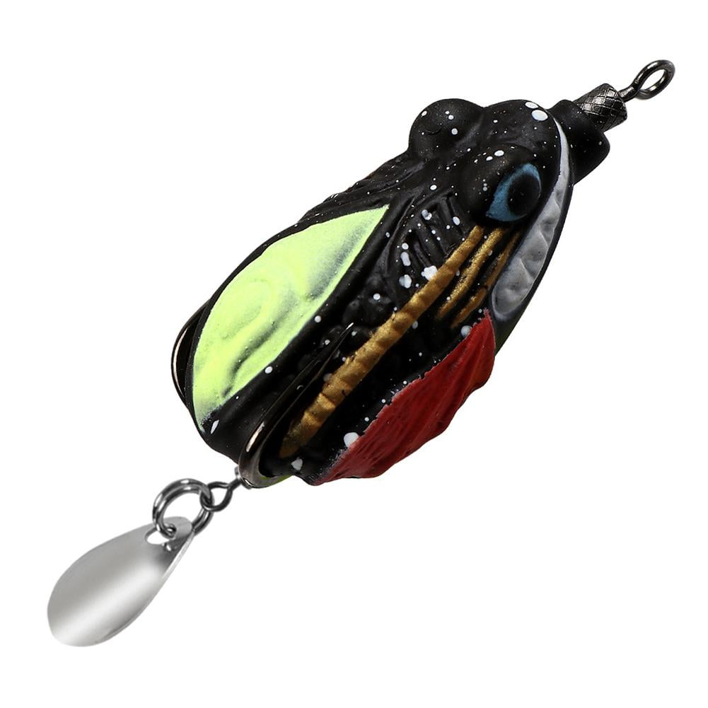 3cm/3.6g Flat Hook Floating Long Throw Bait - Modified Mini Thunder ...