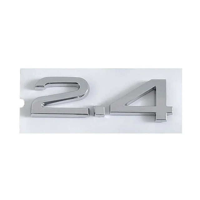 3d ABS 2.4 3.6 4.2 Letters Logo Car Trunk Emblem Badge Decal Fit For ...