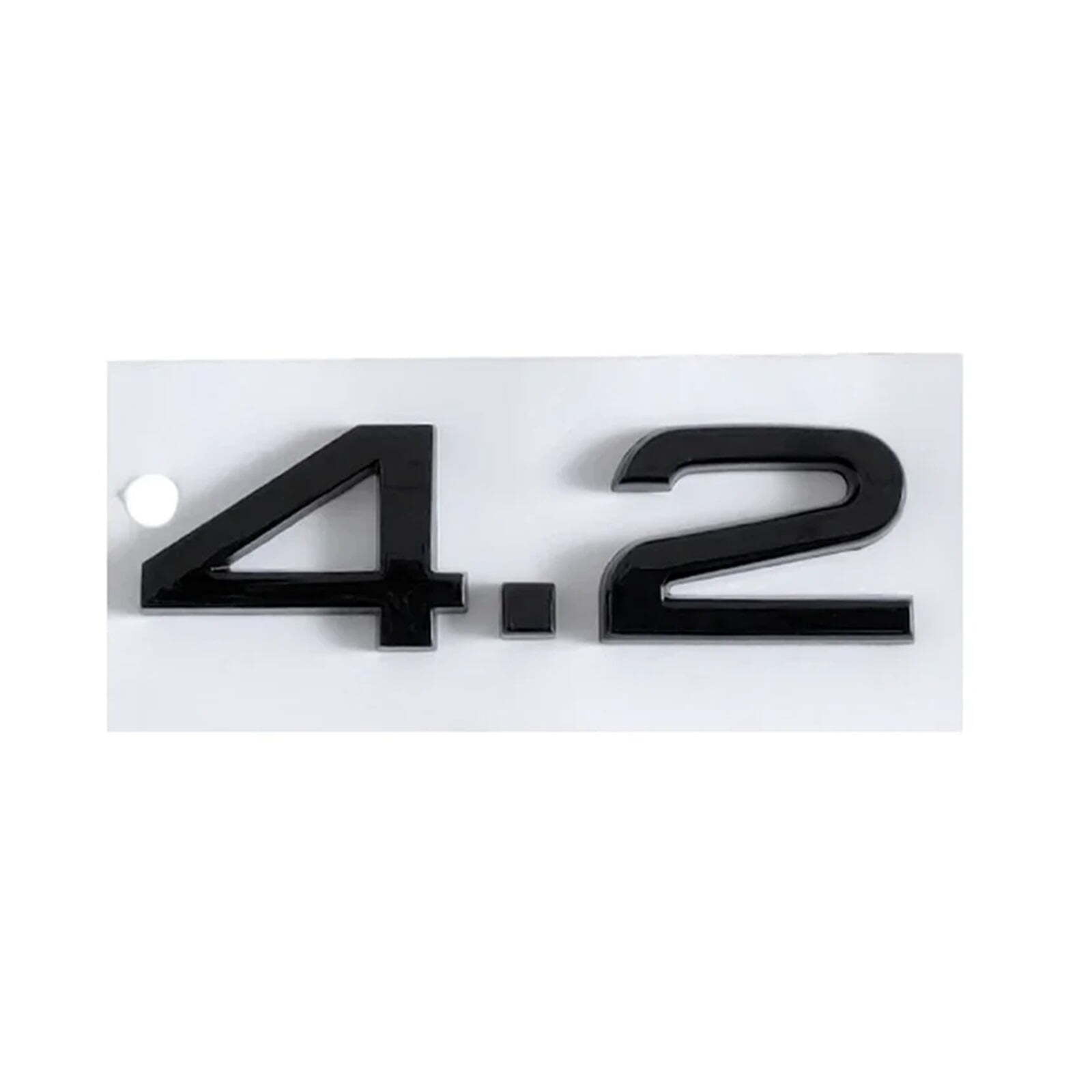 3d ABS 2.4 3.6 4.2 Letters Logo Car Trunk Emblem Badge Decal Fit For ...