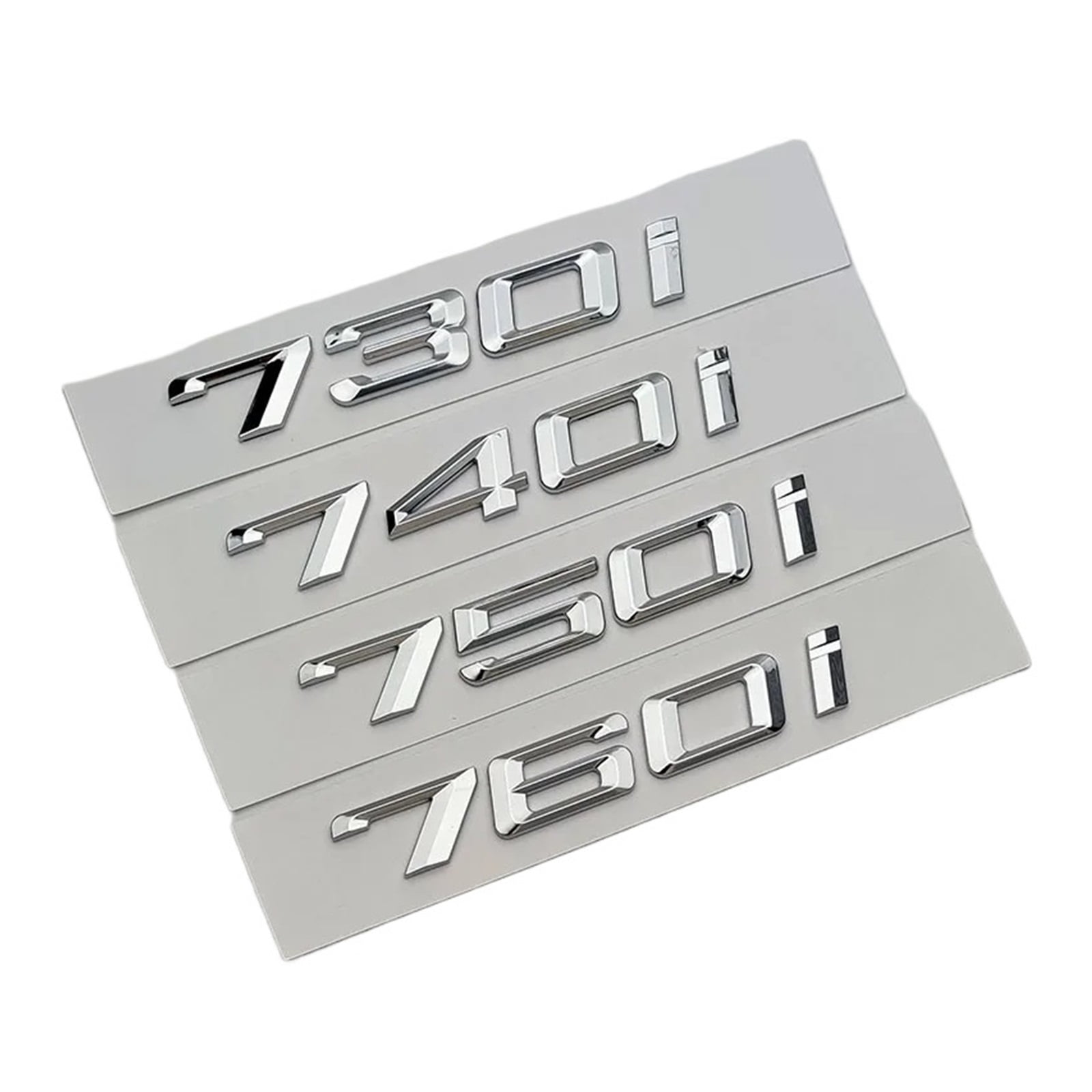 3d ABS Black Car Trunk Letters 730d 730i 740i 745i 750i 760i Logo ...