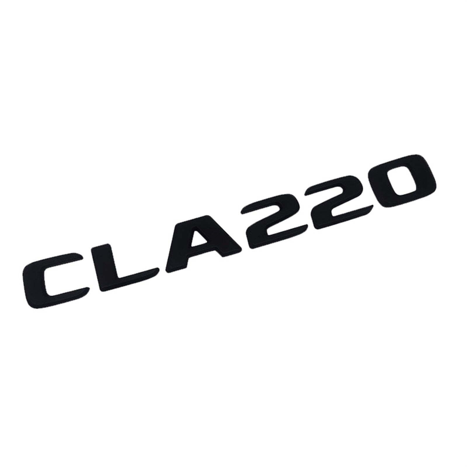 3d ABS Black Letters Car Rear Trunk Badge Sticker CLA43 Logo 4MATIC ...