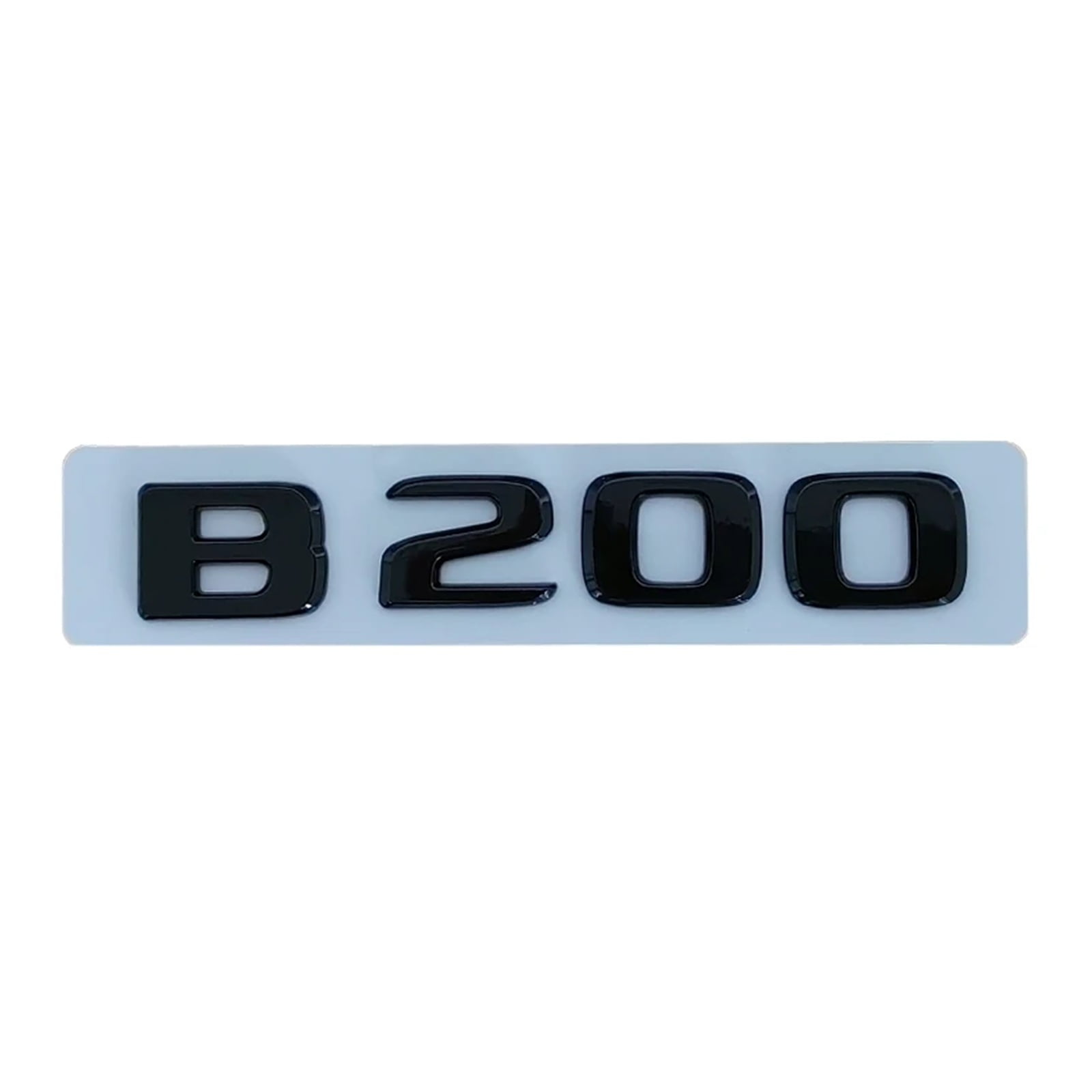 3d ABS Chrome Black Logo B180 B160 B220 B260 B200 Emblem Badge Car ...