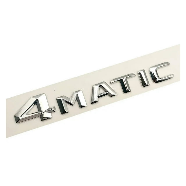 3d ABS Chrome Letters Car Rear Trunk Emblem Badge Sticker C200 C300 ...
